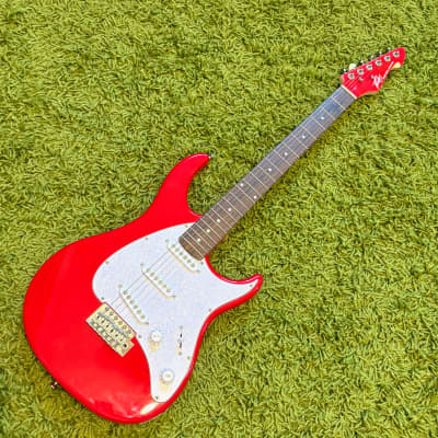 Used Peavey Raptor Custom Strat Style Guitar Red | Reverb
