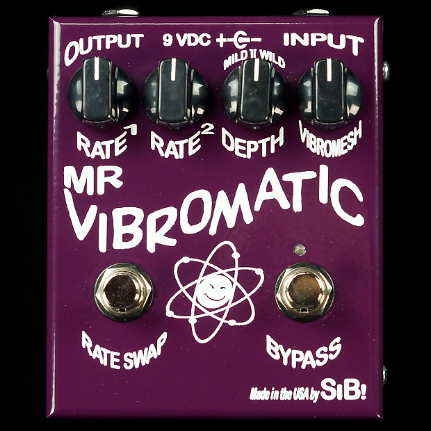 SiB Mr. Vibromatic Vibrato Pedal Purple | Reverb Australia