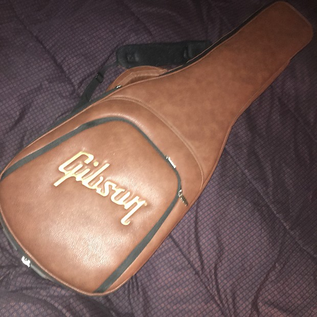Gibson Premium LP/SG Soft Electric Guitar Soft Case, Brown | Reverb