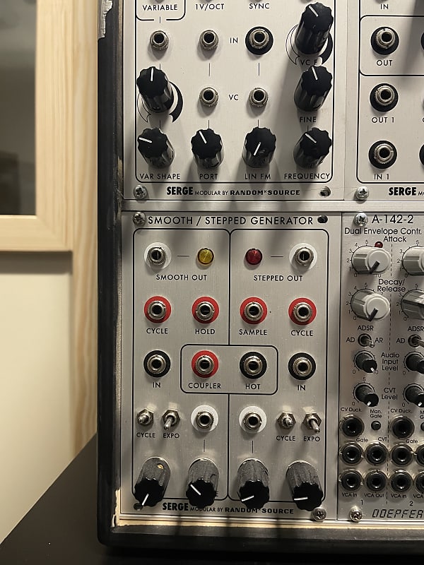 Serge by Random*Source Smooth + Stepped Generator (SSG) | Reverb