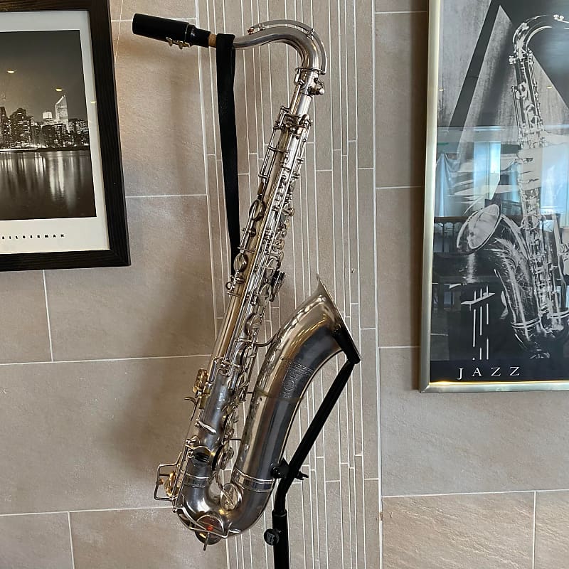 Selmer Model 26 Paris Tenor Saxophone 1928 Silver | Reverb UK