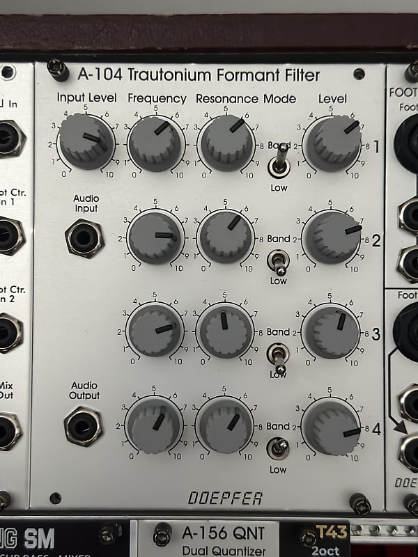 Doepfer A-104 Trautonium Formant Filter - Silver | Reverb