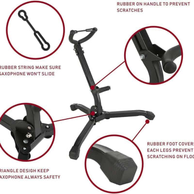 Alto/Tenor Sax Stand,Portable Saxophone stand, | Reverb Canada