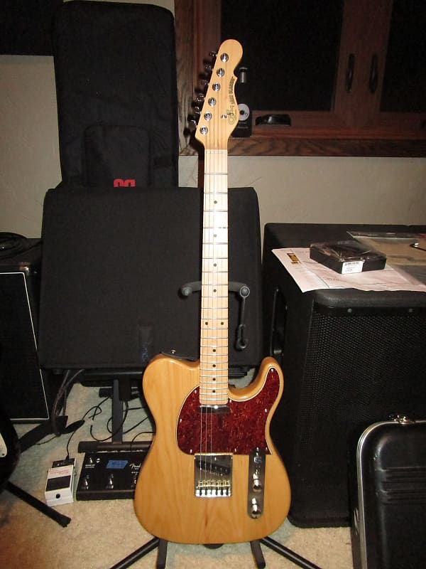 G&L Telecaster ASAT Classic - Solid Natural Ash Slab , | Reverb