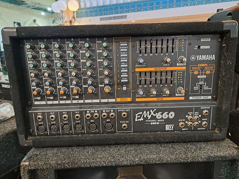 Yamaha EM X660 Power Amplifier (Clearwater, FL) | Reverb