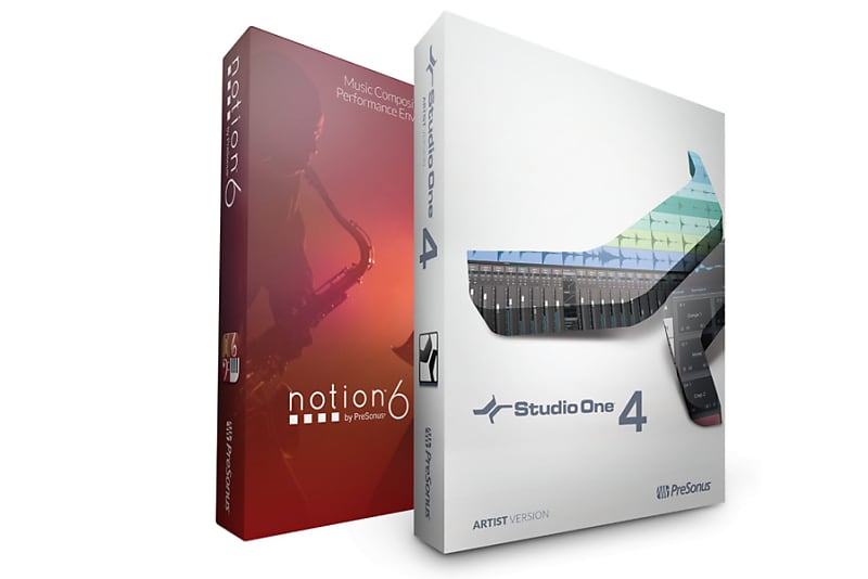 PreSonus Studio One 4 Artist with Notion 6 Bundle (Download) | Reverb