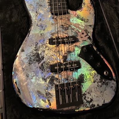 Holoflash fretless J Bass parts build | Reverb