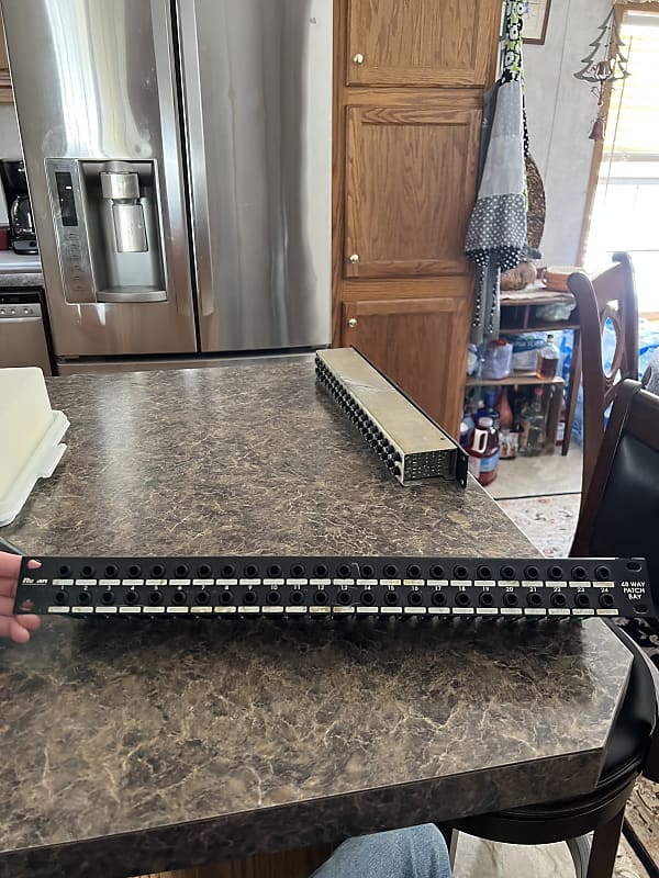 Rean 48 Way Patch Bay TRS 1/4” | Reverb