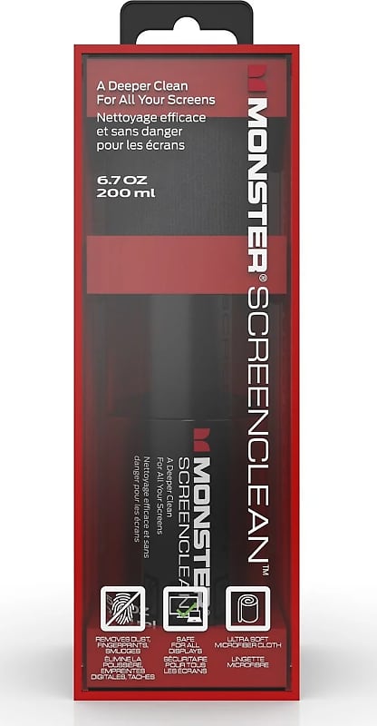 Monster VME50017 Screen Clean. 200ml | Reverb
