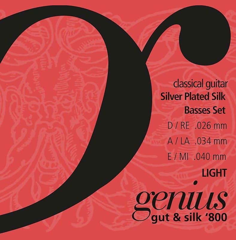 Galli Genius Gut & Silk GR2640 basses set light tension, | Reverb UK
