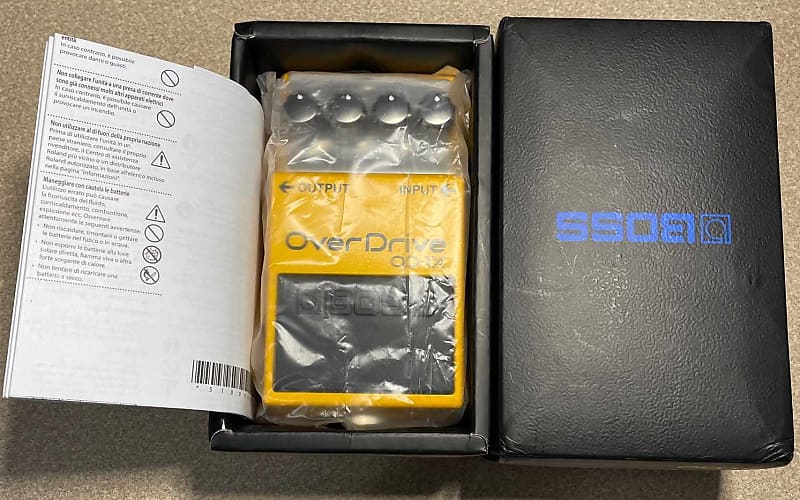 Boss OD-1X OverDrive 2014 - Present - Yellow | Reverb