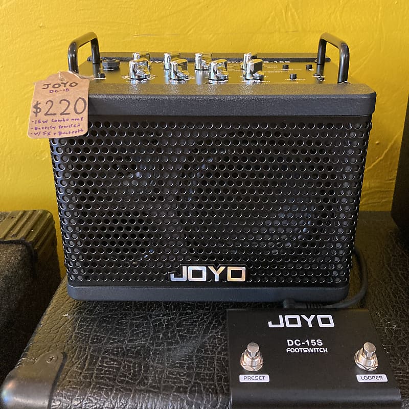 Joyo DC-15S 15-Watt Battery Powered Portable Guitar Combo Amp | Reverb