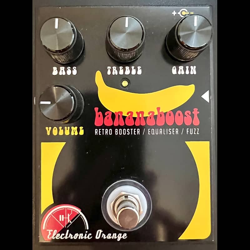 Electronic Orange Bananaboost (boost + eq + fuzz) ## like | Reverb UK