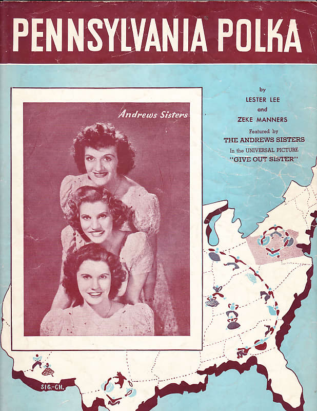 Shapiro, Bernstein & Co. Inc. Pennsylvania Polka 1943 | Reverb