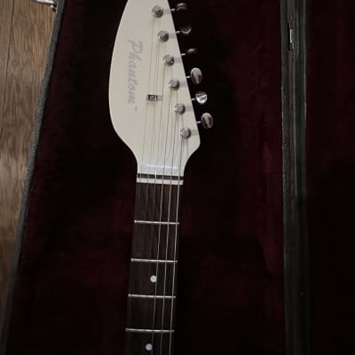 Lefty Phantom Teardrop 2000s - Glossy white (vox replica) | Reverb