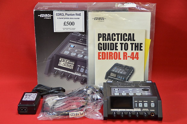 Edirol R-44 Solid-State 4-Channel Portable Recorder | Reverb