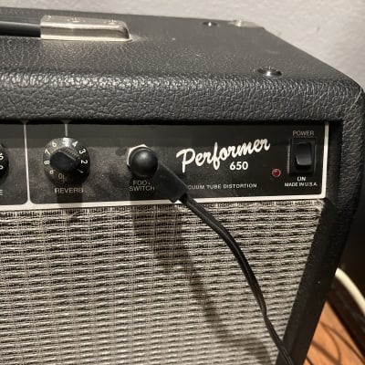 Fender Performer 650 1990s Solid State/Tube combo amp | Reverb