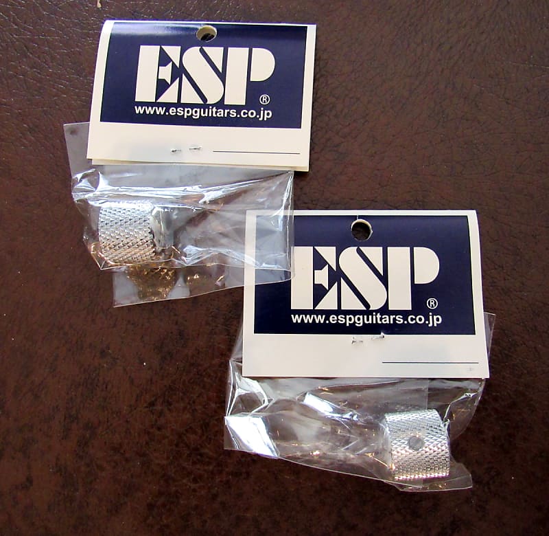 ESP Japan - Metal Dome Knob Set - Chrome | Reverb