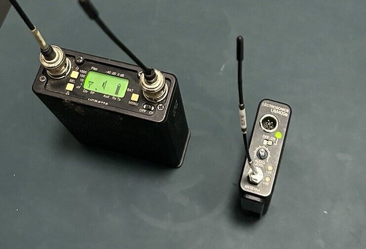 Lectrosonics UCR411A Wireless Receiver And UM400A Transmitter | Reverb