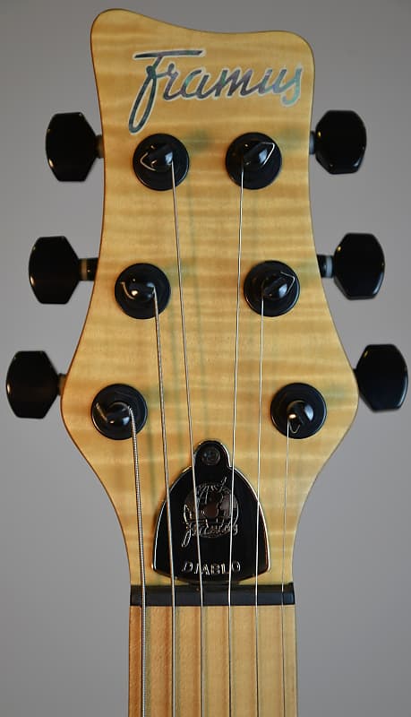 Framus Diablo Light Scotch Custom Natural Flametop | Reverb