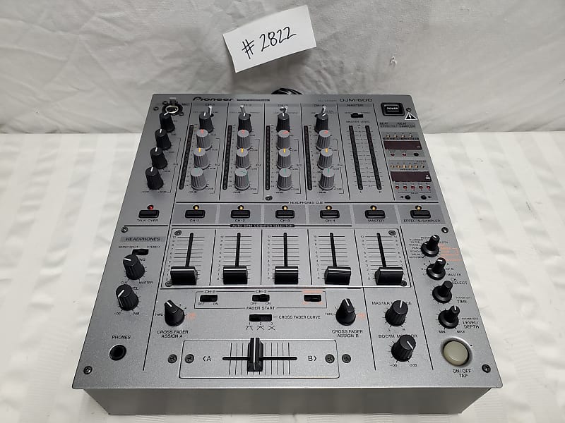 PIONEER DJM-600 PROFESSIONAL 4 CHANNEL DJ MIXER #2822 GOOD | Reverb