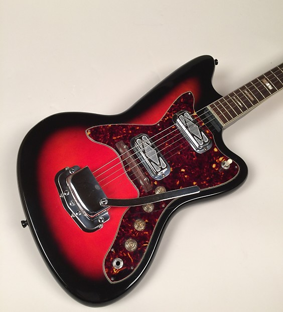 1965 Silvertone Silhouette Model 1478 / H19 "Bobkat" Electric | Reverb