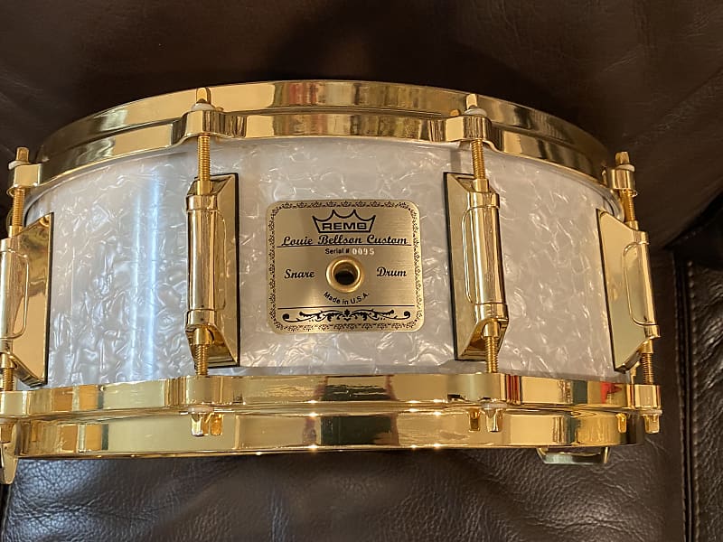Remo Louie Bellson Remo Limited Edition 1999 - White Marine | Reverb