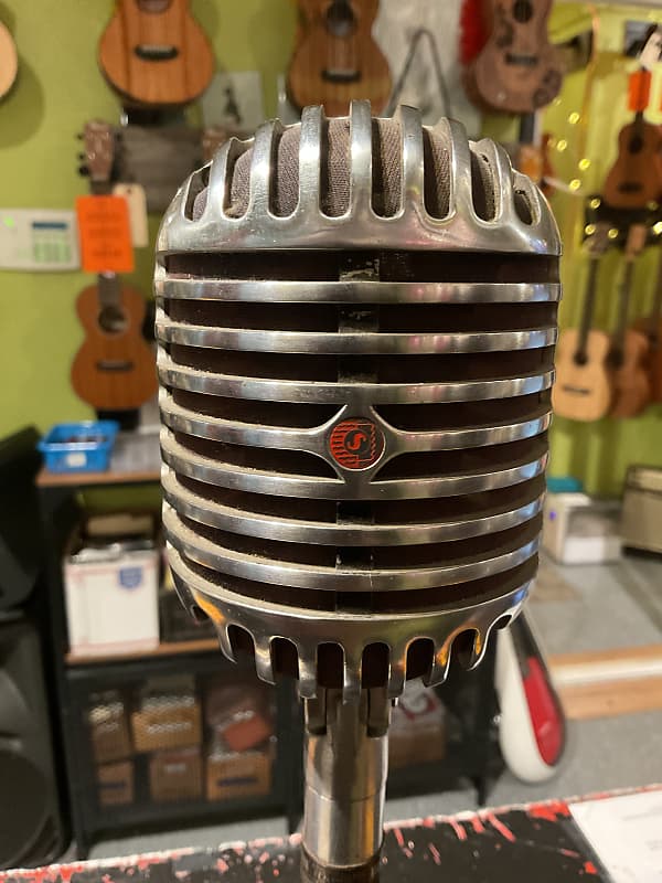 Shure 55C 1940’s cardioid Unidyne Dynamic Microphone | Reverb
