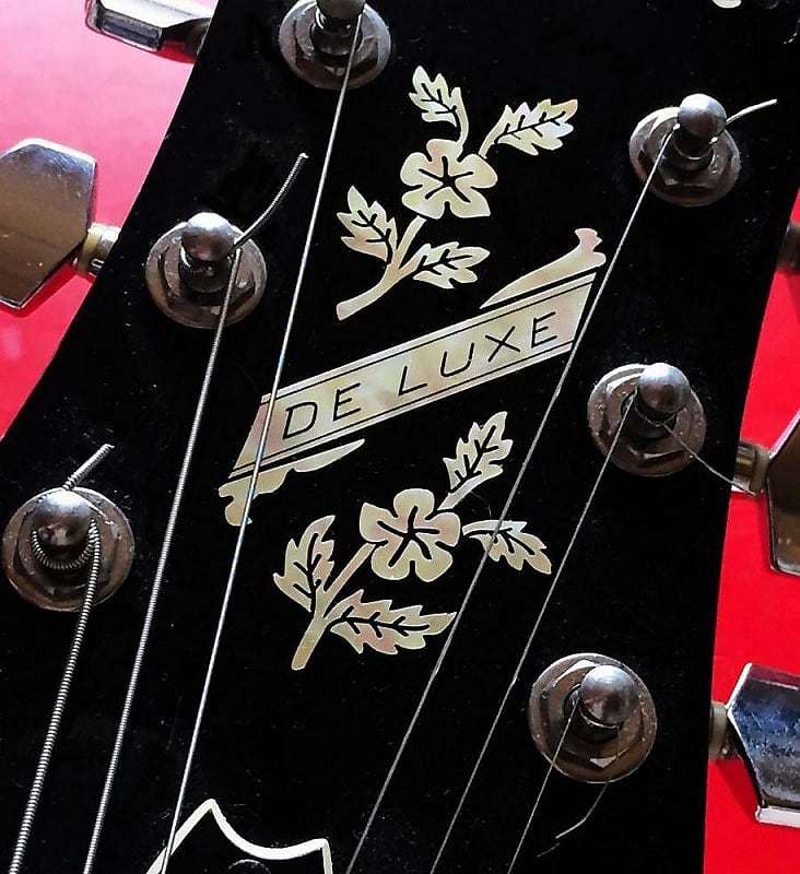 Jockomo Inlay Sticker / Headstock Decal De Luxe Flowers | Reverb