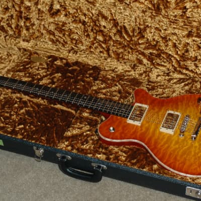 Don Grosh Set Neck Custom - Amber Burst | Reverb