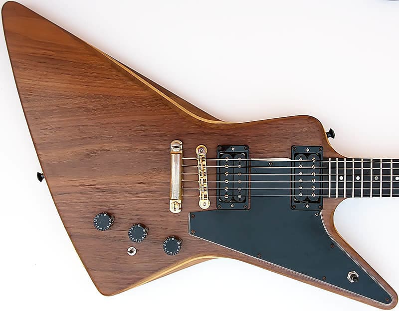 Gibson Explorer II E2 1980 - 5 piece Walnut Maple | Reverb Canada