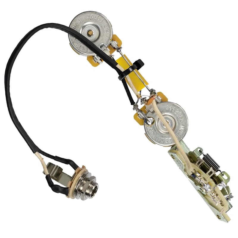 Mojotone Pre-Wired Tele Standard Guitar Wiring Harness | Reverb