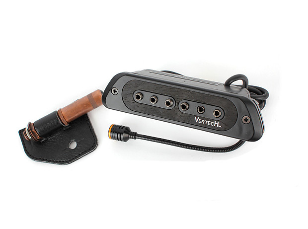 Vertech VS-9M Passive Sound Hole Pickup Mic Blend Acoustic | Reverb