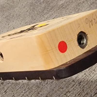 2022 Warmoth Warhead Guitar Neck - Satin - w/LSR Roller Nut - | Reverb