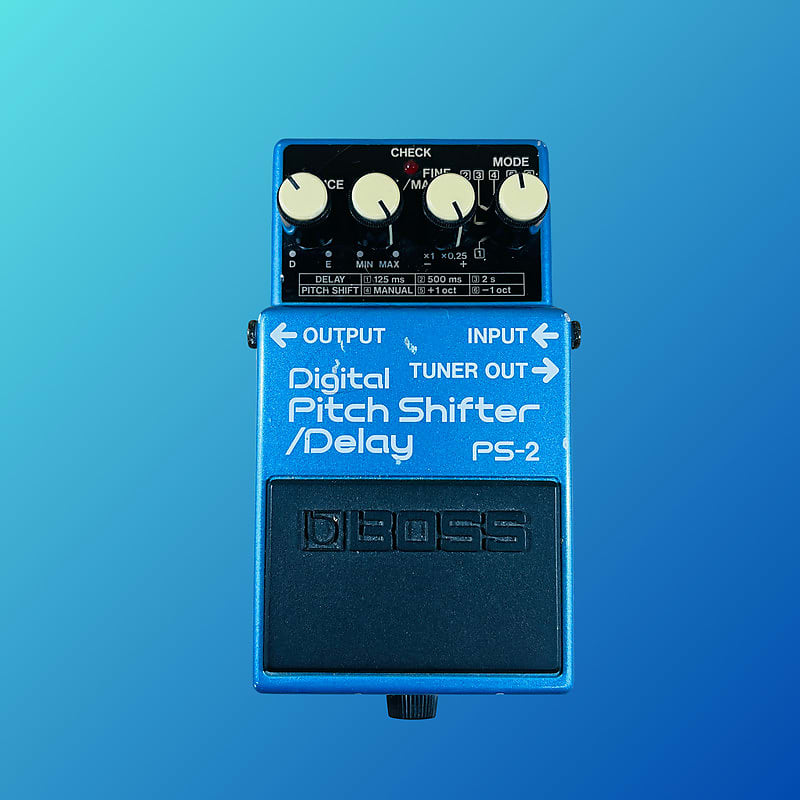 Boss PS-2 Digital Pitch Shifter Delay | Reverb
