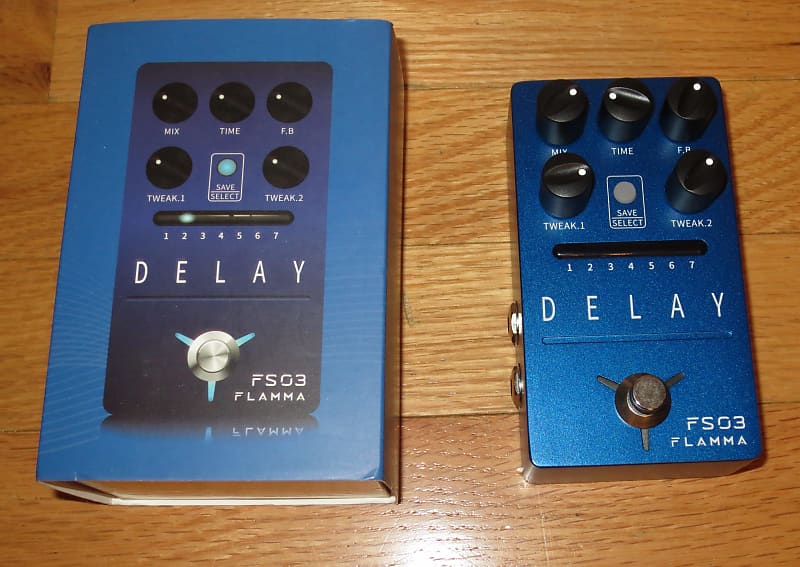 Flamma FS03 Delay with original box | Reverb