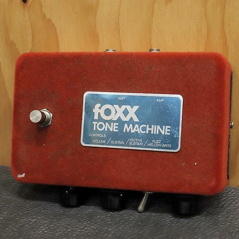 foxx Tone Machine early 70's RED | Reverb
