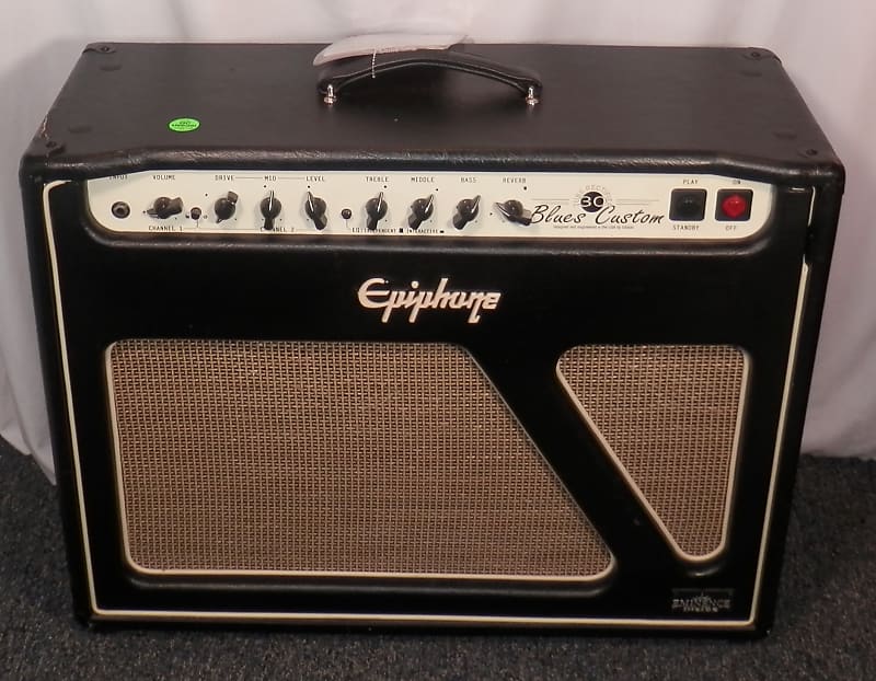 Epiphone Blues Custom 30 2x12 15 watt Class A Tube Combo Amp | Reverb