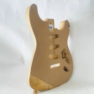 Custom Unfinished Stratocaster Strat Style Guitar Body | Reverb