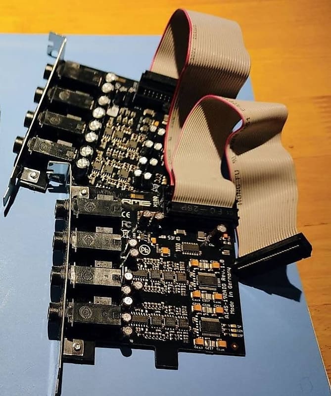 RME AI4S-192-AIO + AO4S-192-AIO Analog I/O Expansion Boards | Reverb