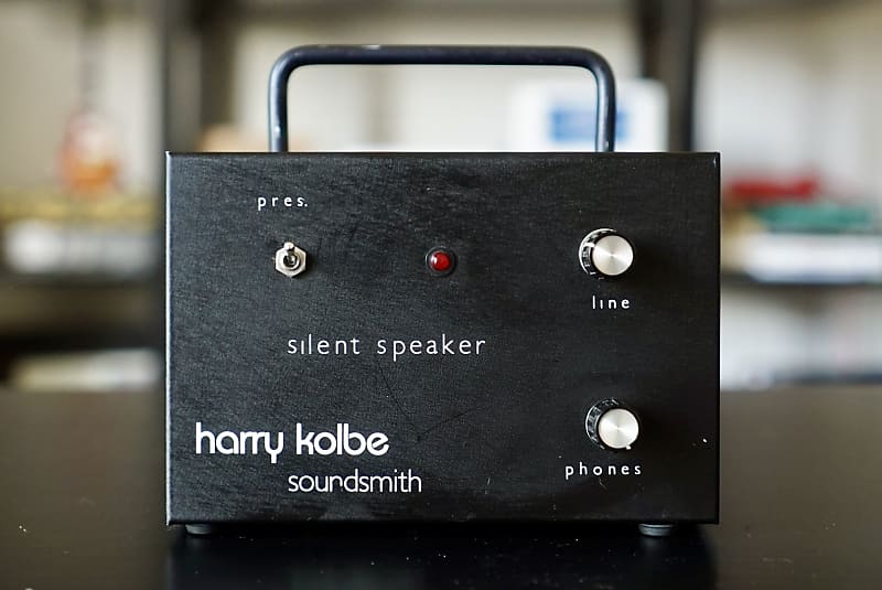 Harry Kolbe Soundsmith Silent Speaker Black | Reverb