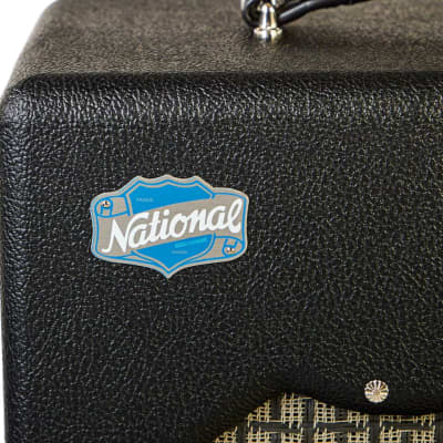 National No. 1500 Amplifier Black | Reverb