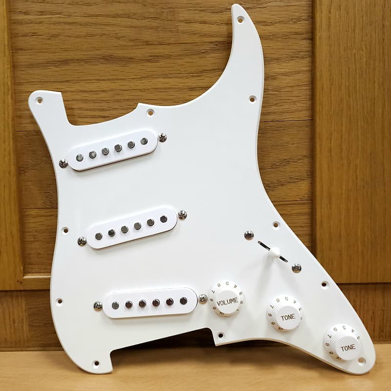 2020's Squier Loaded Stratocaster Pickguard | Reverb