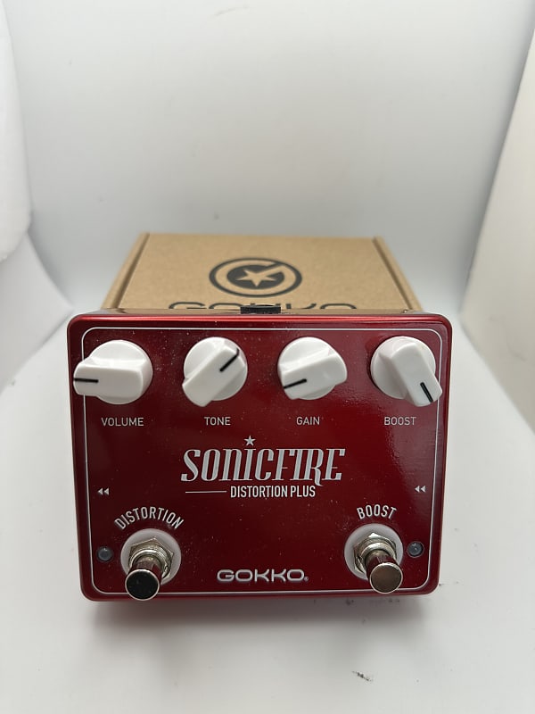 Gokko Sonicfire Distortion Plus - Red | Reverb