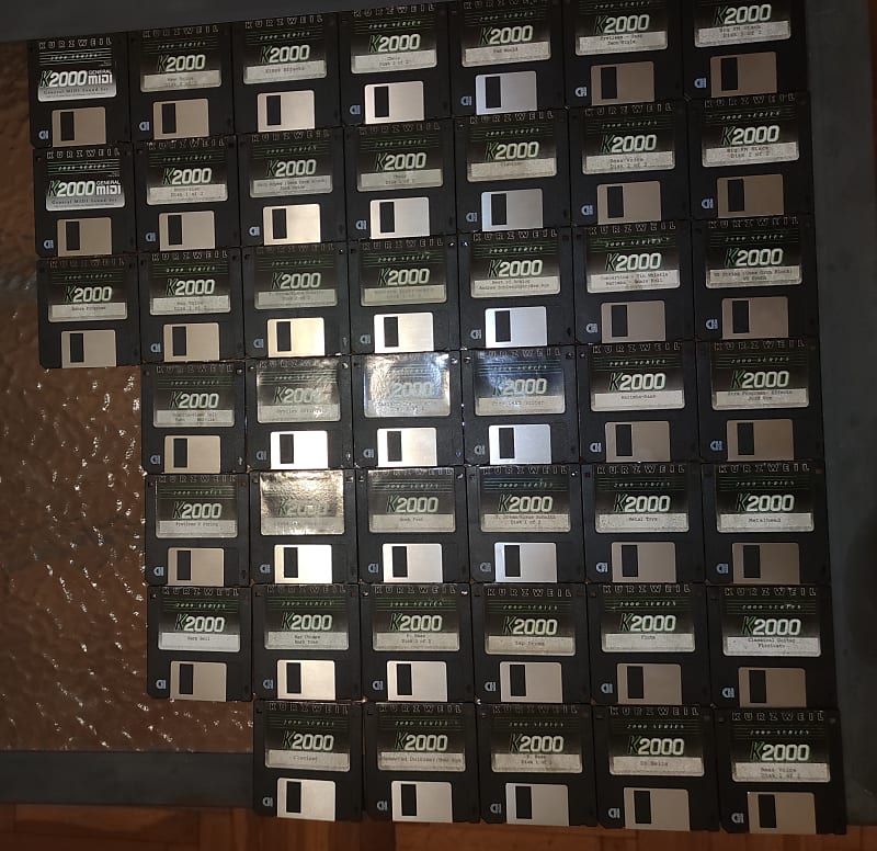 45 sample disks +GM soundset+extra programs for Kurzweil | Reverb