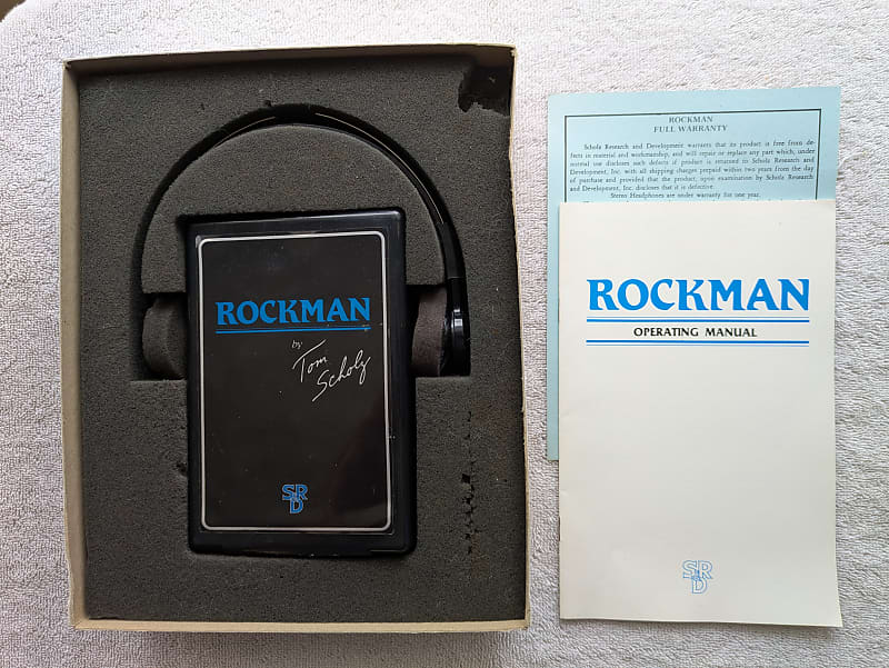 SR&D Rockman Model II B Headphone Amp w/Box, Manual, & HP's - | Reverb