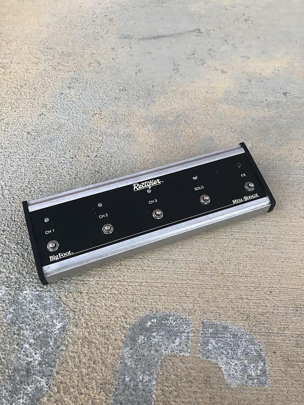 Mesa Boogie Footswitch -3 Channel Dual & Triple Rectifier Non | Reverb