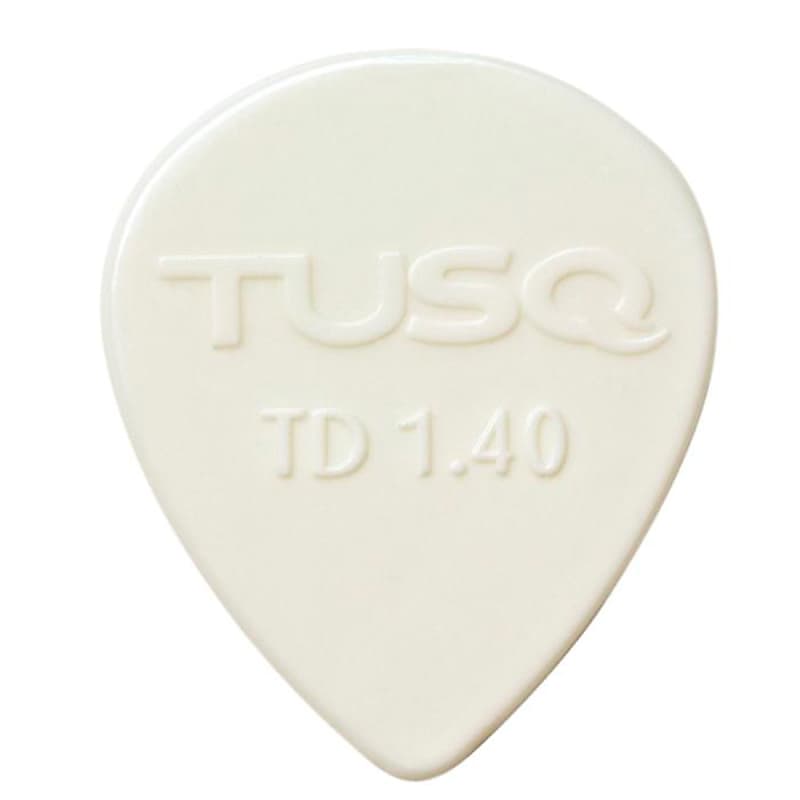 Graph Tech Tusq White Teardrop Pick 1.40mm. Pack 6 Units | Reverb