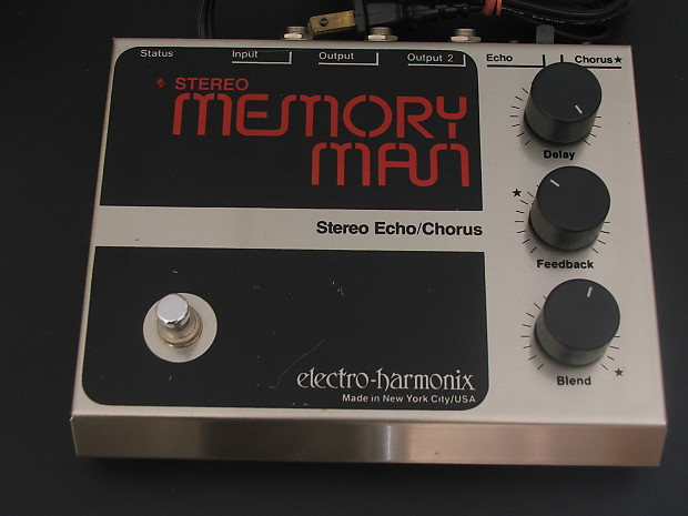 Vintage Electro Harmonix V4 Memory Man Stereo Echo/Chorus | Reverb