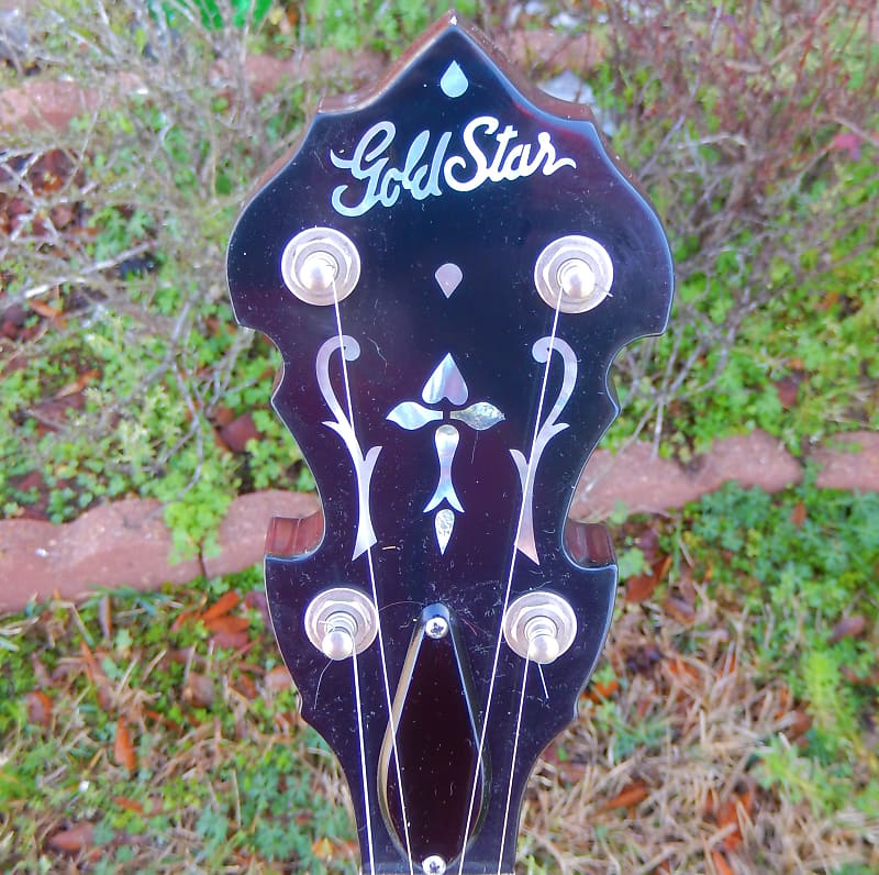 Gold Star 5-string Banjo GF-85 with Superior Case and FREE | Reverb